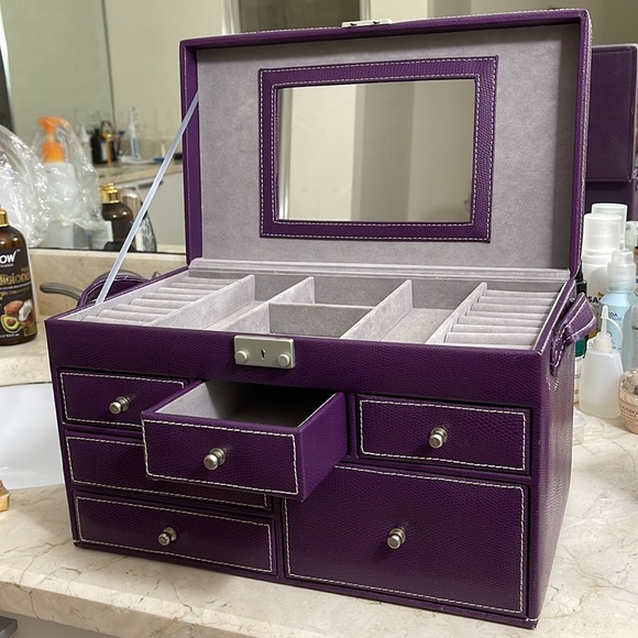 Accents | Jewelry Box Snake Faux Leather | Poshmark
